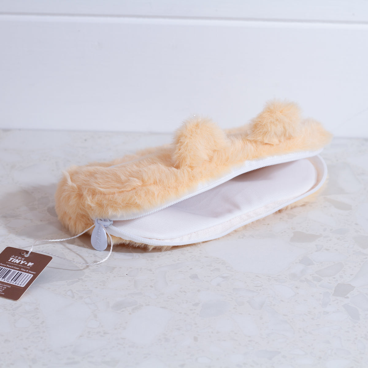 Ogi Furry Pencil Case - Tiny-K Jasper – Anglesey Paper Company