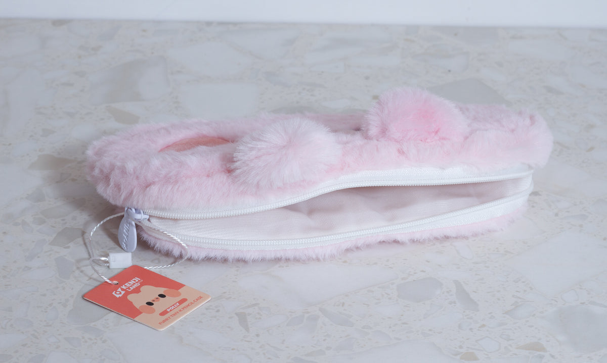 Ogi Furry Pencil Case - Tiny-K Polly – Anglesey Paper Company