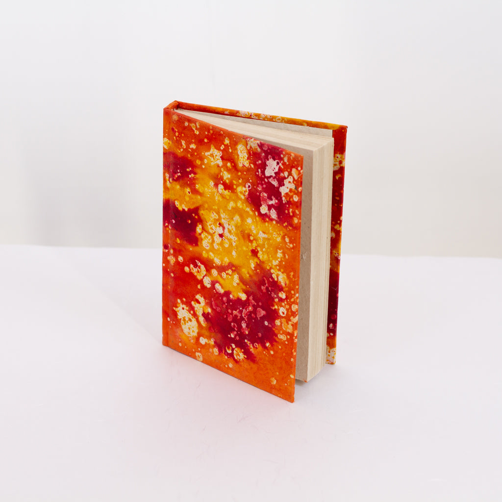 Hard Cover Journal - Batik Lava – Anglesey Paper Company
